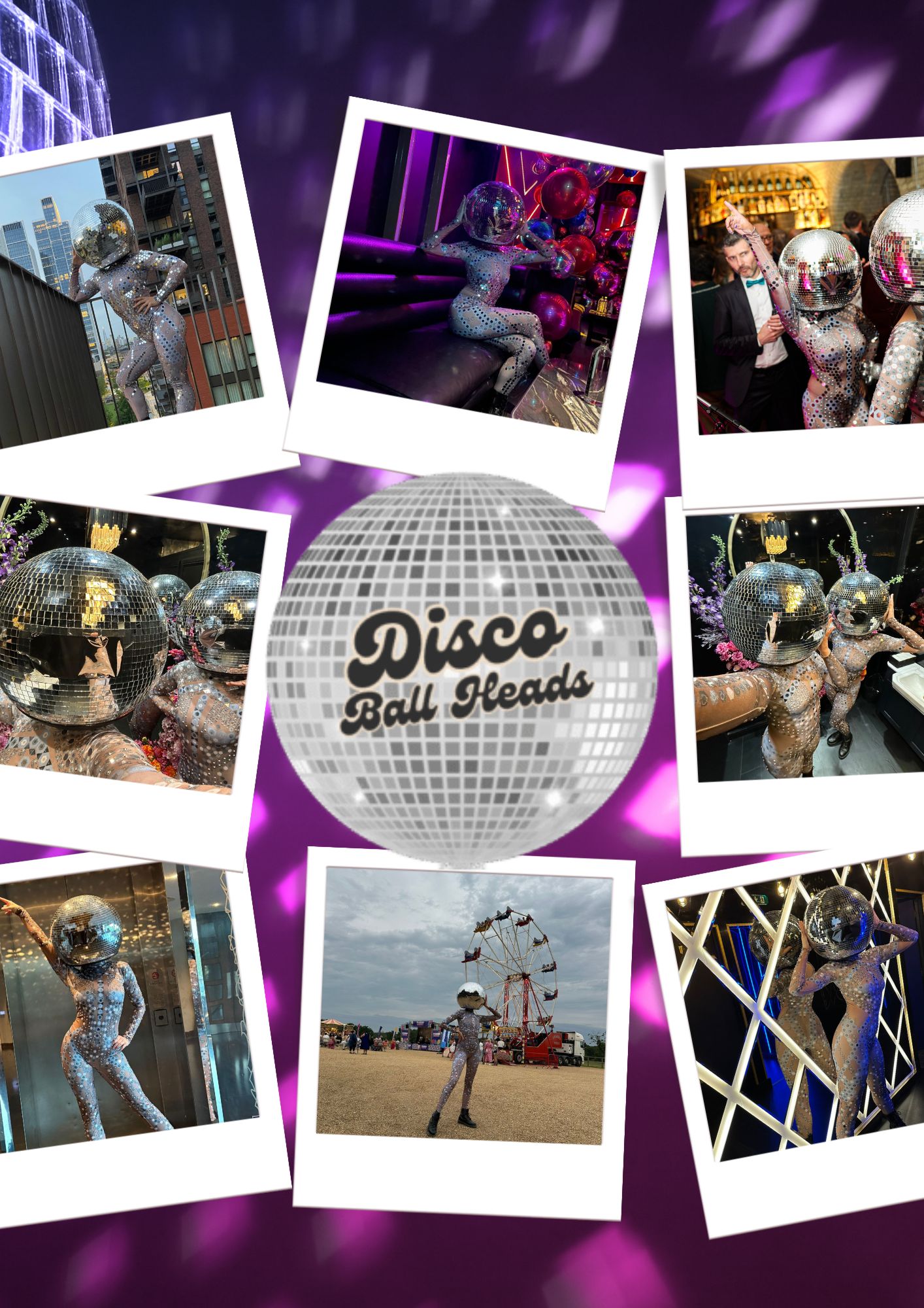 Disco Ball Head Dancer Prices – Dazzling 70s Entertainment